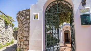 Entrada da propriedade