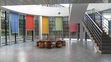 Sala de estar do lobby