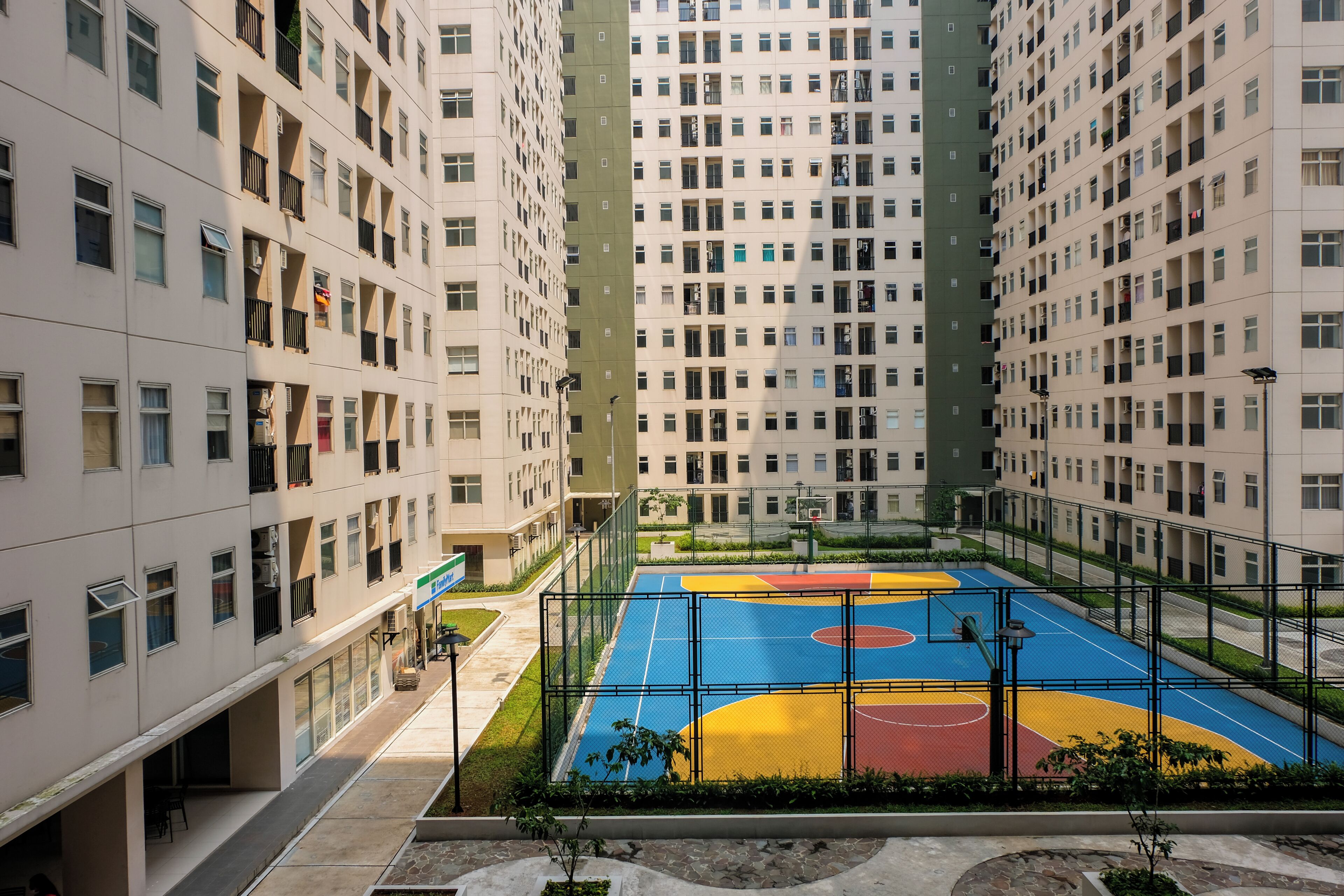 Campo de basquetebol