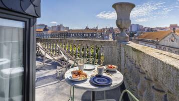 Quarto Duplo Panorâmico | Terraço/pátio interior
