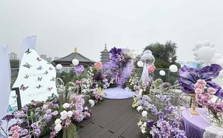 Terraço no piso superior