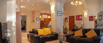 Sala de estar do lobby