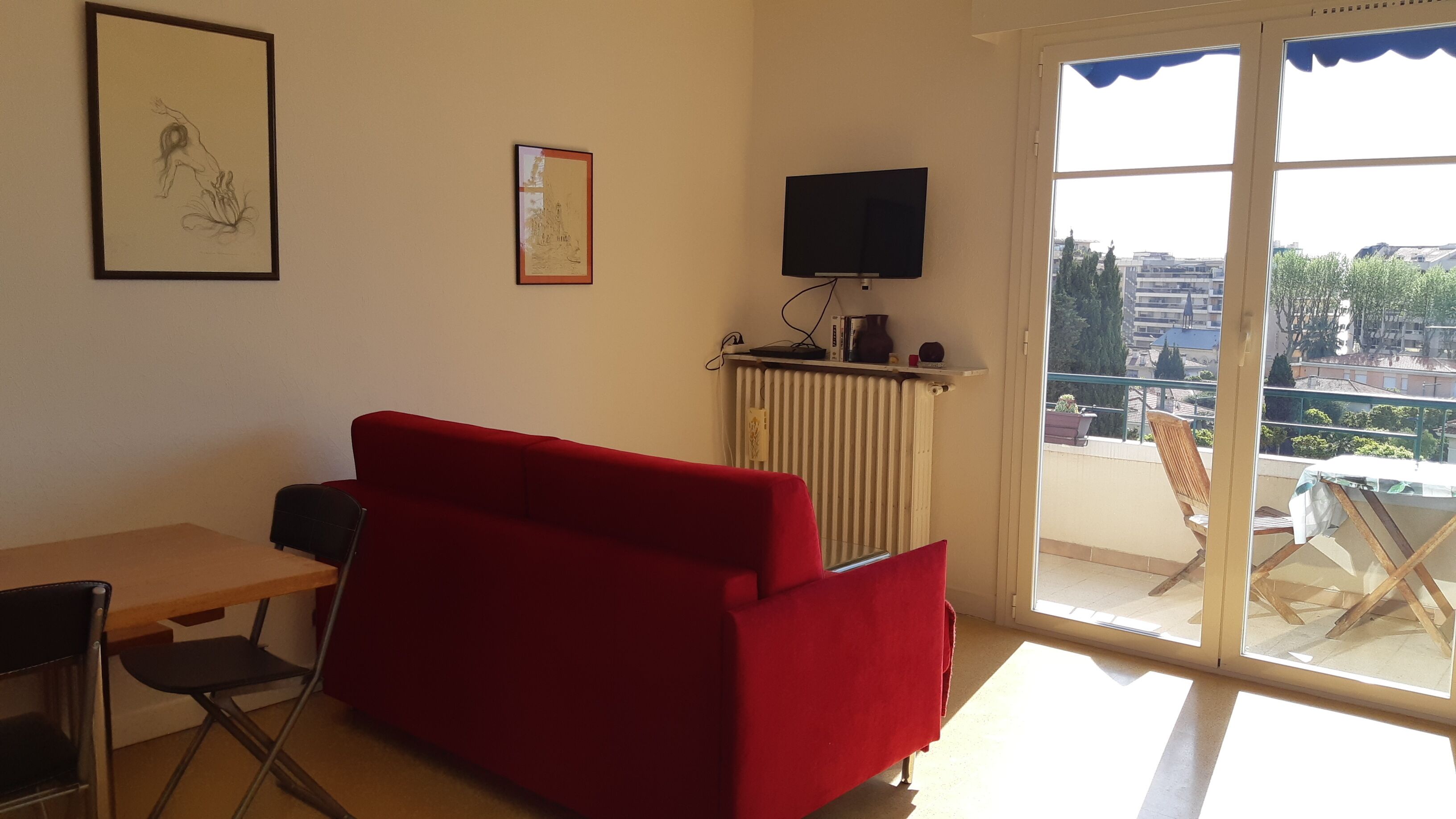 Studio Sea View, Wifi, Spacious + Balcony, Near Beach And Shops - Monaco