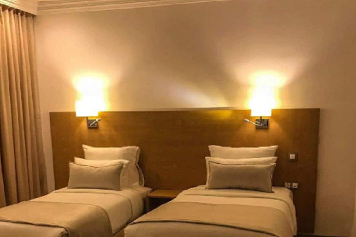 Quarto Duplo | Minibar, Wi-fi grátis, roupa de cama fornecida