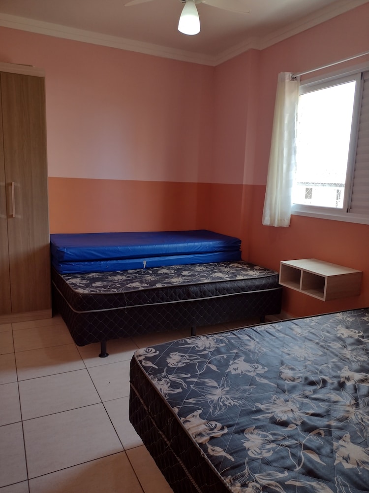 P. Grande-1dorm., 6 Personas-150m De La Playa- Wi-fi, Bbq - Praia Grande