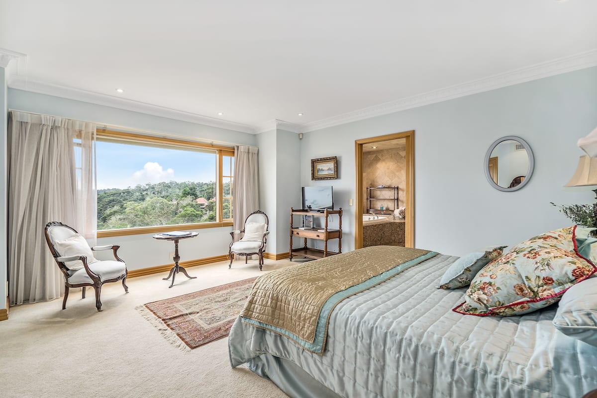 Suite de Luxo, 1 cama king-size, vista para a baía (Fantail Suite ) | Lençóis de algodão egípcio, roupa de alta qualidade, cofre no quarto