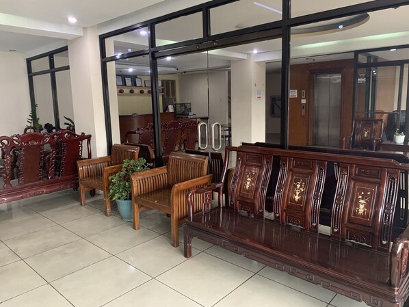 Sala de estar do lobby