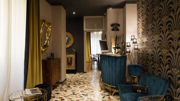 Sala de estar do lobby