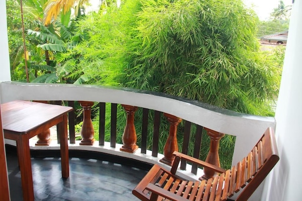 Quarto Duplo, vista para o resort | Varanda