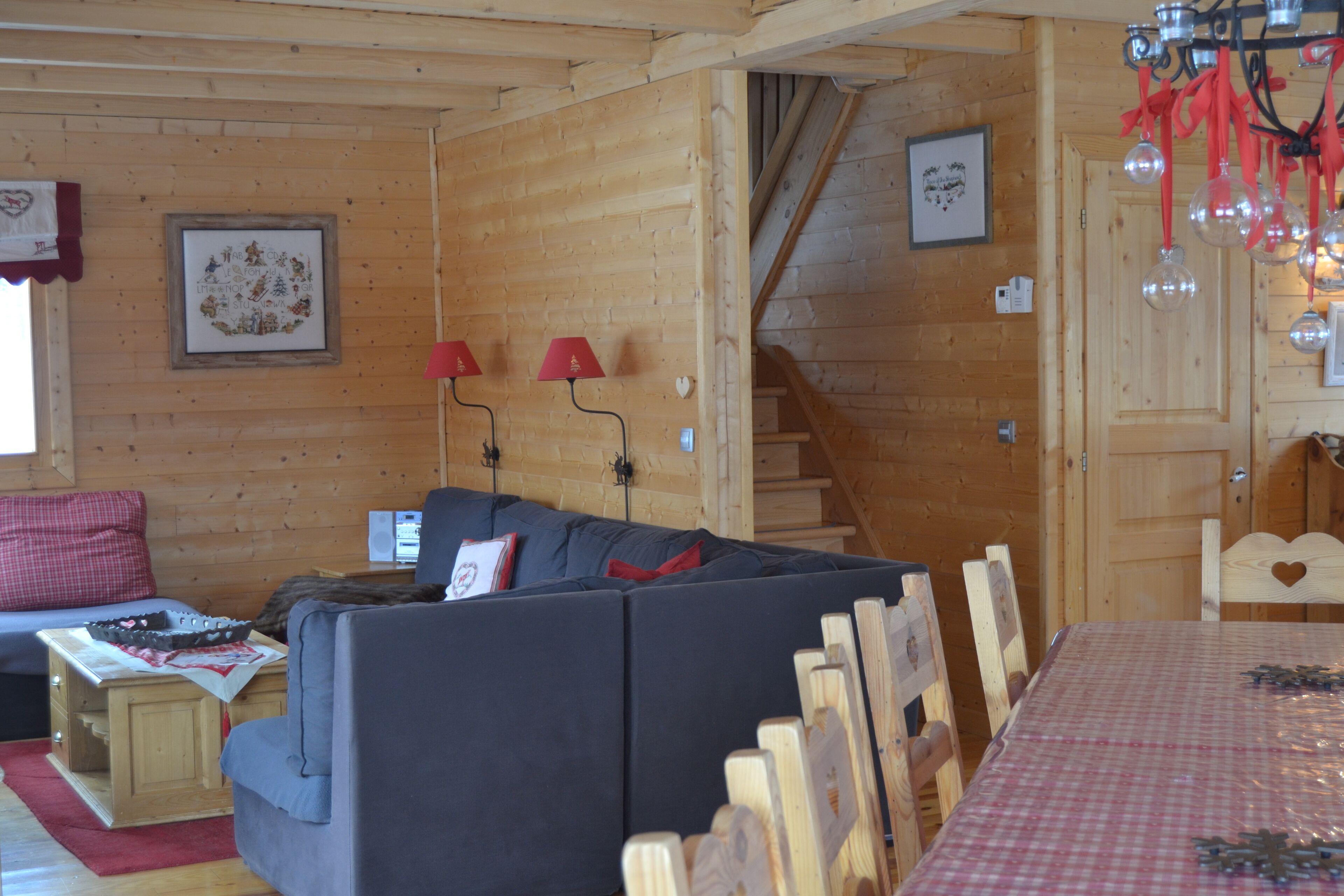Chalet 3 * Cozy Decorative Neat Fireplace 300m Of The Slopes 12per Wifi - La Joue du Loup