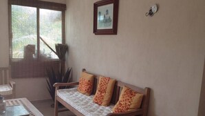 Casa, 2 quartos, não fumadores | Sala de estar | Televisor 