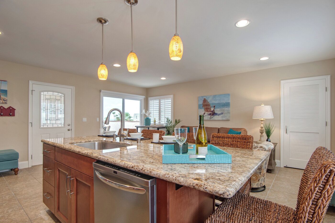 Gorgeous & Spacious Front Ocean View 2-king Bedrooms, Lg Deck Steps To The Beach - Oceanside, CA