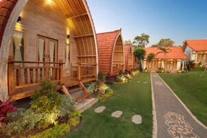 Quarto (Lumbung) | Terraço/pátio interior