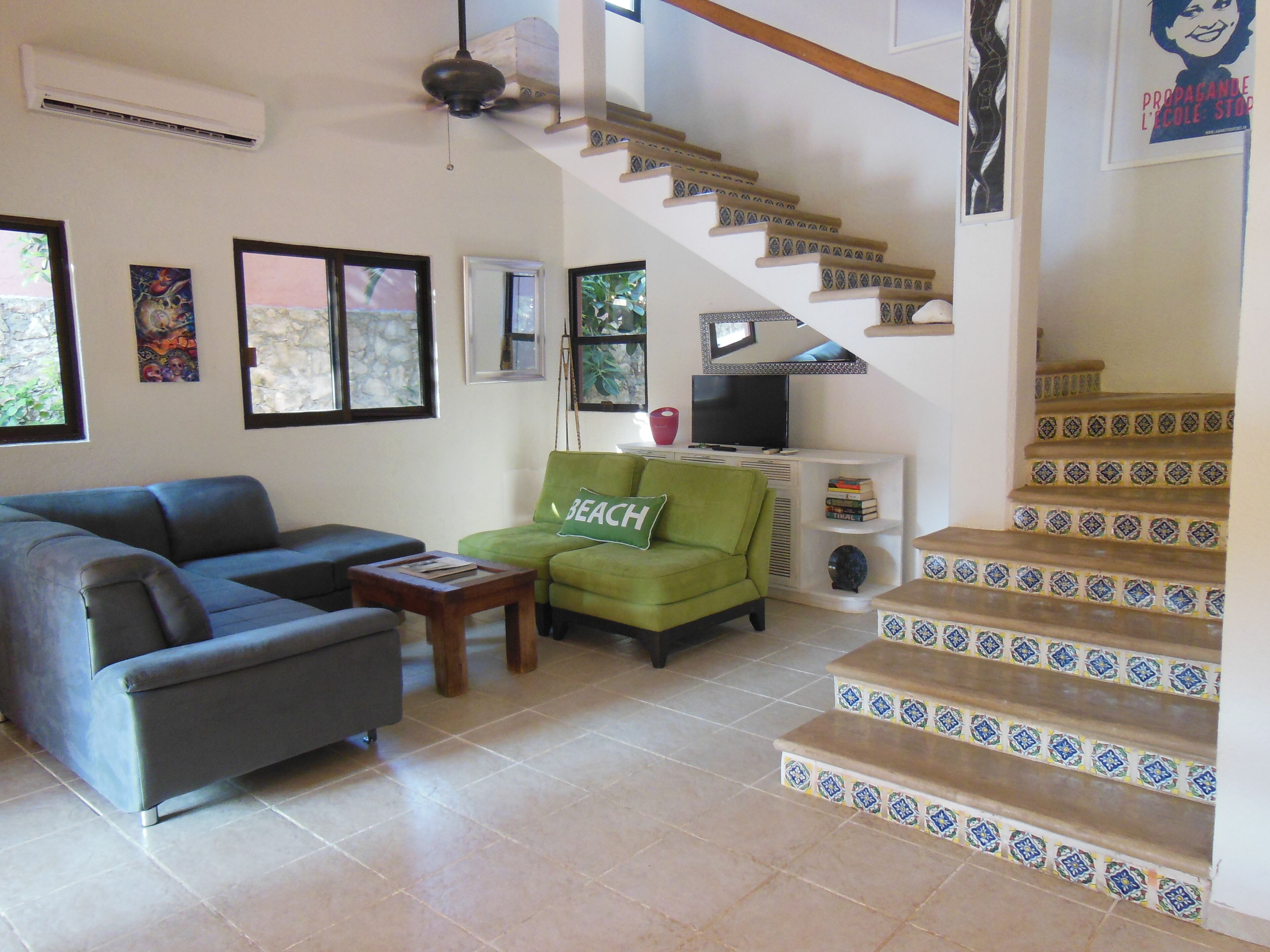 Private Villa In Akumal, Steps To Yal Ku Lagoon Half Moon Bay, Huge Heated Pool - Akumal
