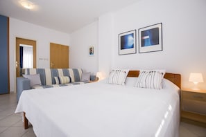 Apartamento, 1 cama de casal e sofá-cama | Cozinha privada