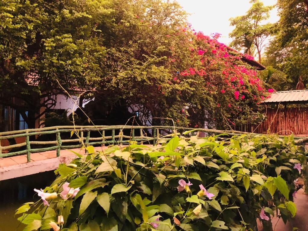 Entrada do alojamento