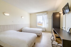 Escrivaninha, quartos à prova de som, berços grátis, roupa de cama