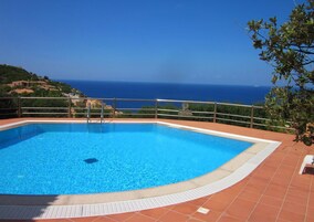 Piscina externa sazonal