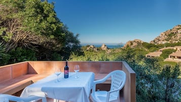 Villa, 2 quartos | Vista da varanda