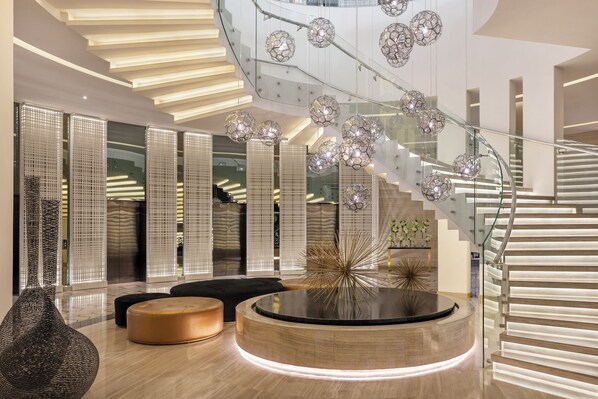 Sala de estar do lobby