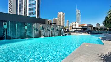 Piscina interior, piscina exterior