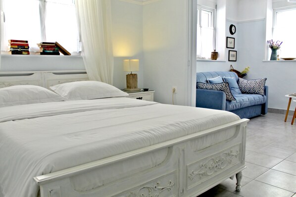 Suite-Estúdio Tradicional, Vista para a cidade, no canto | Ferro/tábua de engomar, berços/camas para crianças, Wi-fi grátis 