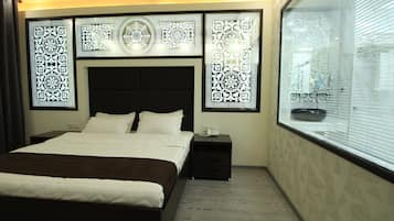 Suite Empresarial, 1 quarto | 1 quarto, cofre no quarto, secretária