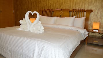 Wi-Fi de cortesia, roupa de cama
