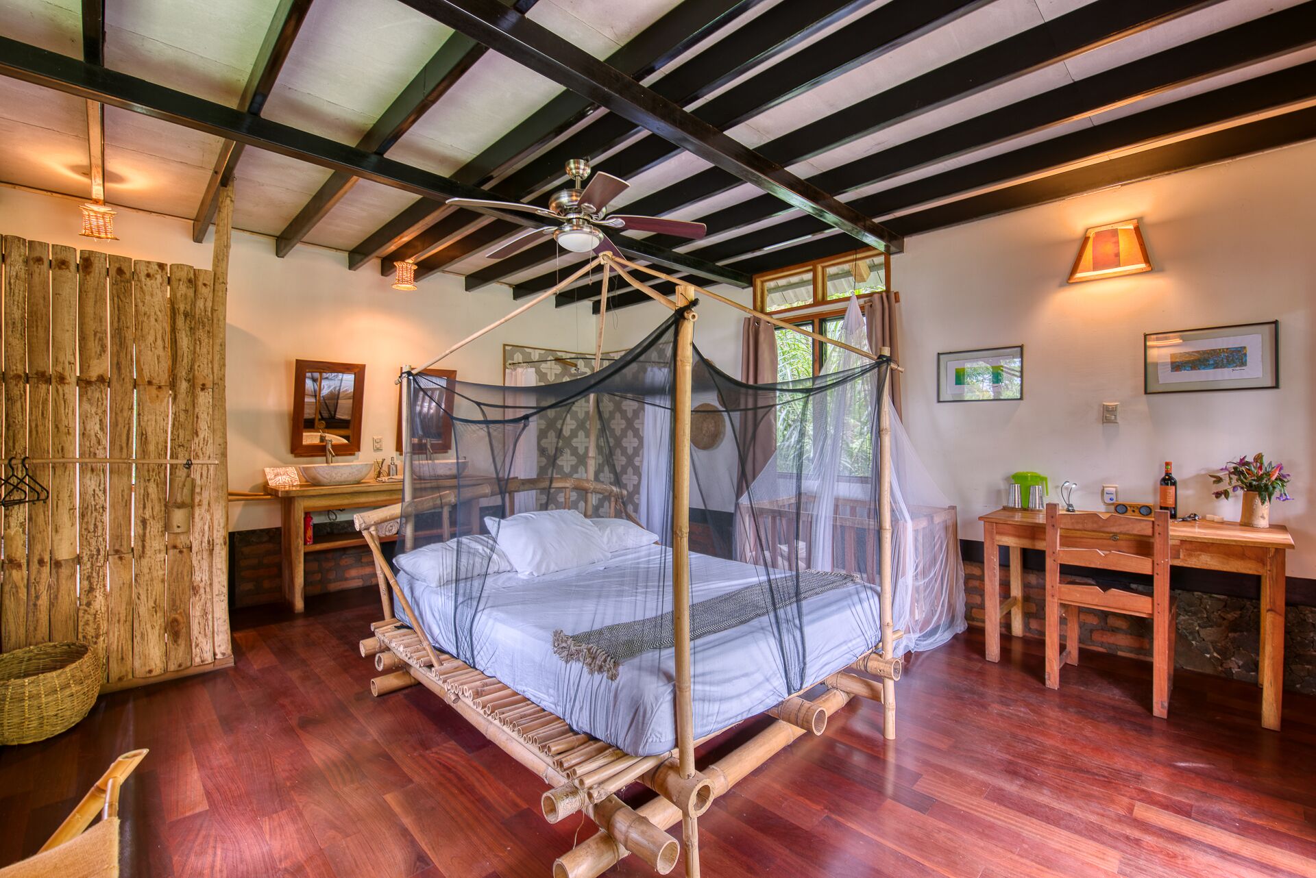 Casa Deluxe, varanda, vista para a montanha | Cofre no quarto, com decoração personalizada 