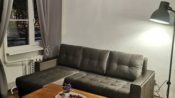 Loft Cidade, 2 quartos | Ferro/tábua de engomar, Wi-fi grátis, roupa de cama fornecida