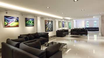 Sala de estar do lobby