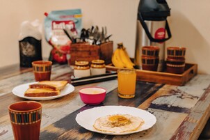 Café da manhã continental grátis todos os dias