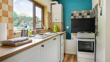 Casa de campo | Cozinha privada | Micro-ondas, cooktop, chaleira elétrica, torradeira