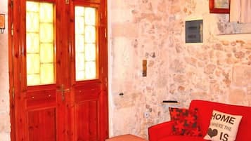 Apartamento, 1 quarto, Vista para a cidade (Dimitra) | Cofre no quarto, quartos insonorizados, ferro/tábua de engomar