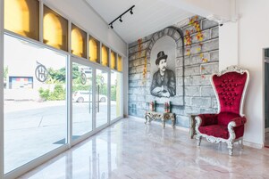 Sala de estar do lobby