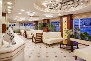 Sala de estar do lobby