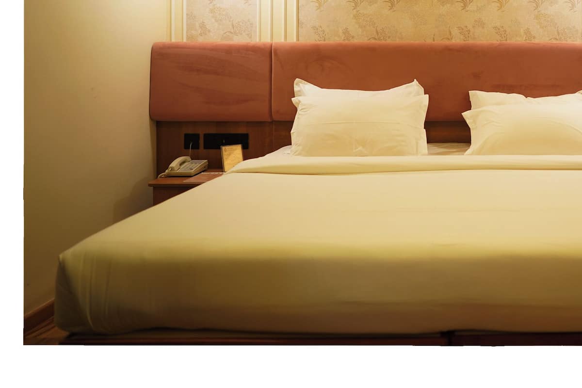 Suíte, 1 cama King | Roupas de cama de algodão egípcio, roupas de cama premium