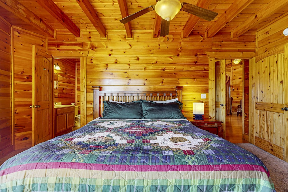 Cabina úNica Con Vista A La Montaña Con Jacuzzi Privado, Terraza Y Hockey De Aire - Tennessee