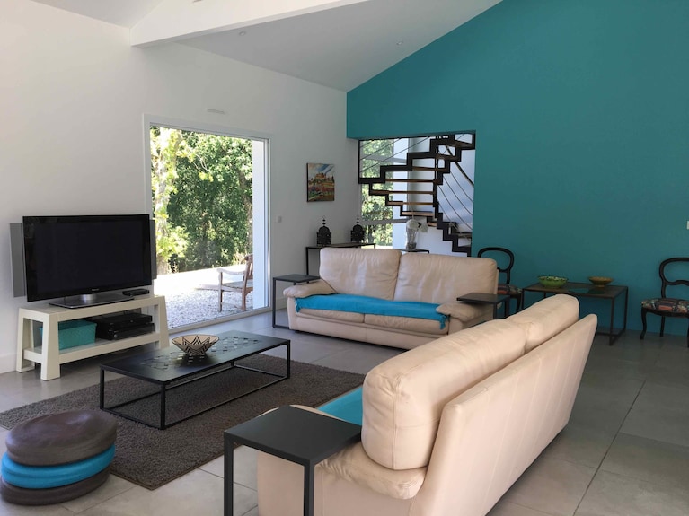 Paesi Baschi Biarritz-arcangues Bord Golf, Villa Di Design, Piscina Giardino - Biarritz