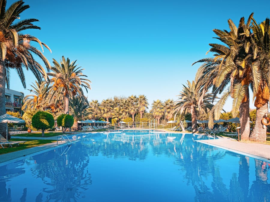 Piscina de exercícios