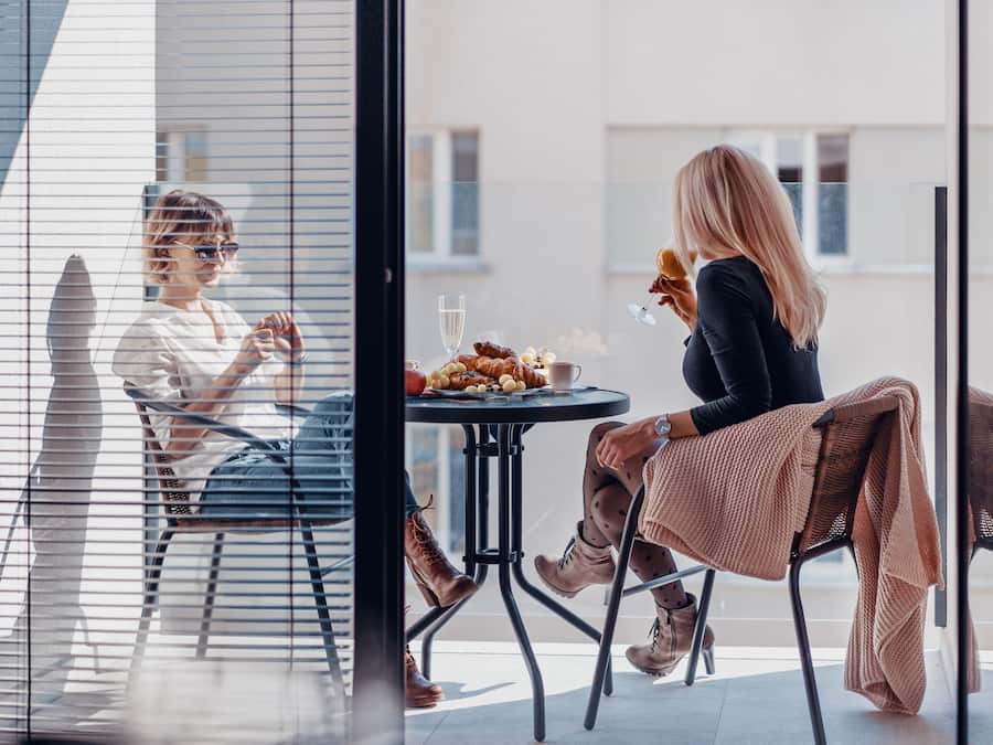 Apartamento superior, 2 quartos | Sacada