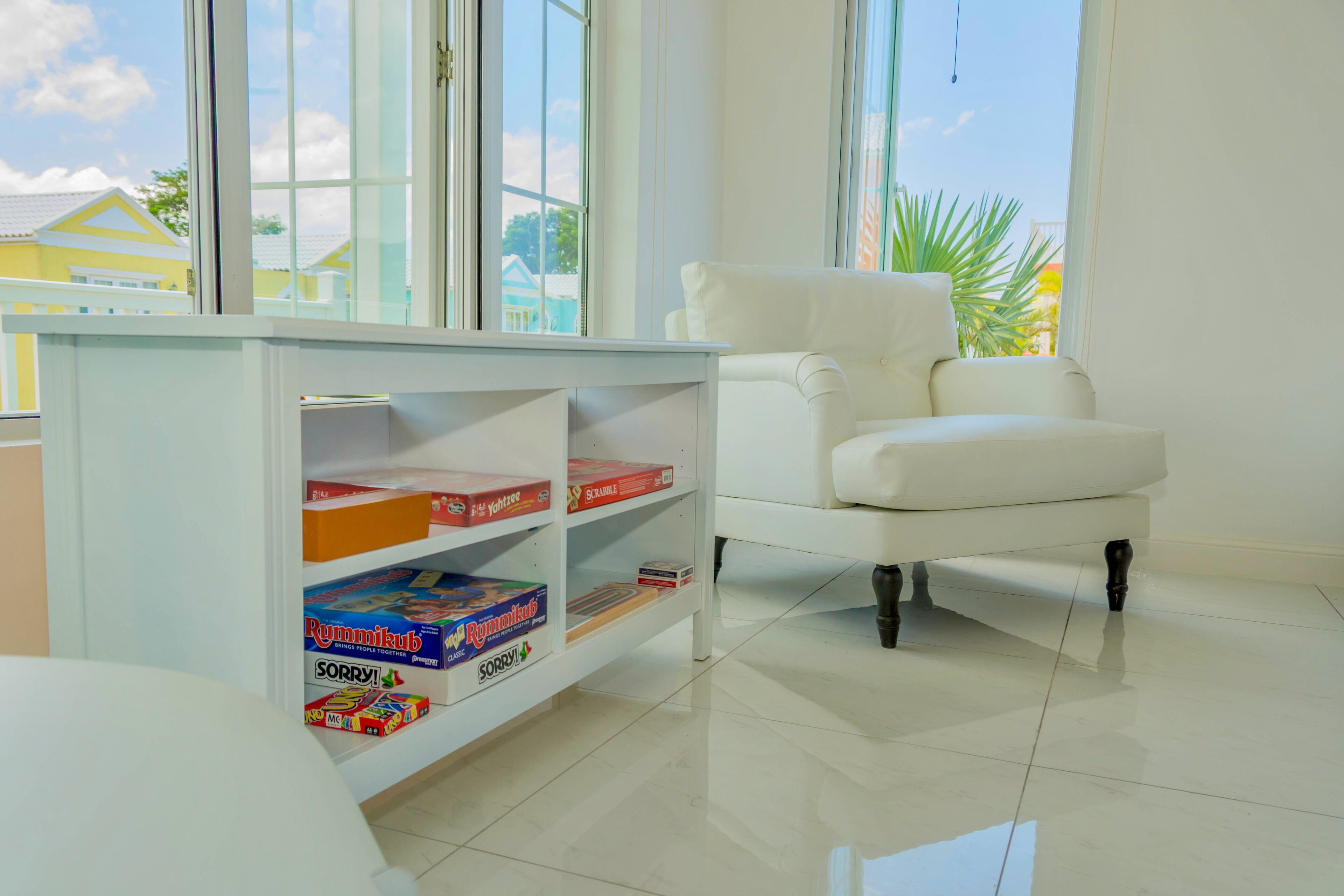 Casa de Férias Família, 2 quartos, cozinha, vista para o oceano | Sala de estar | Smart TV, Netflix, Hulu, base para iPod 