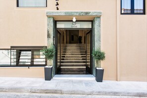 Entrada do alojamento