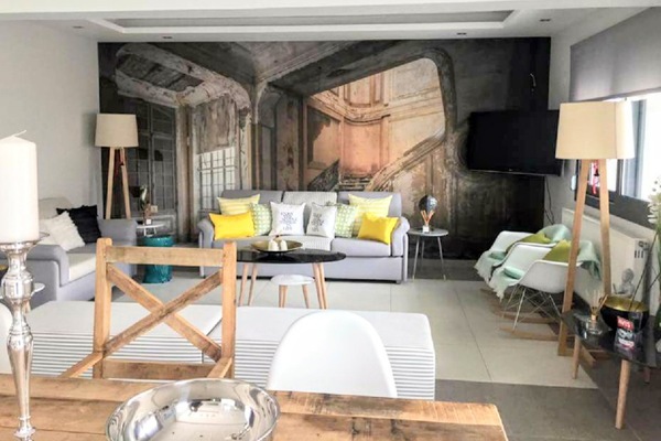 Sala de estar do lobby