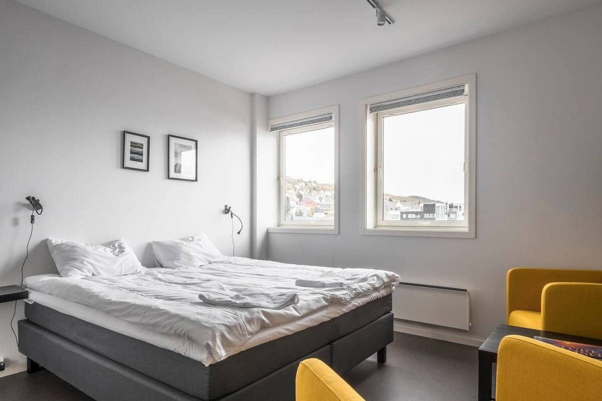 Estúdio | Cortinas/cortinados opacos, Wi-fi grátis, com decoração personalizada 
