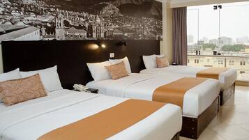 Quarto triplo | Wi-Fi de cortesia, roupa de cama