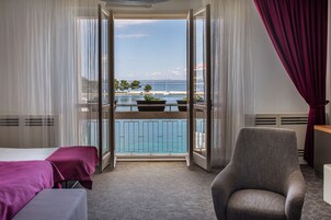 Quarto casal superior, vista para o mar | Vista do quarto