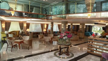 Sala de estar do lobby
