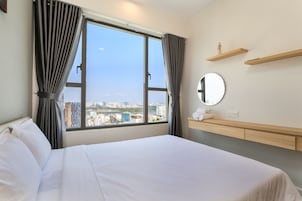 Apartamento Comfort, 3 quartos, 2 casas de banho, na torre | Comodidade do quarto