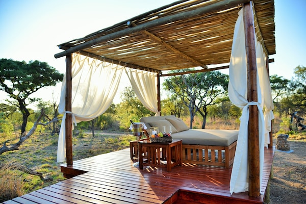 Tenda de Luxo, 1 cama queen-size | Vista do quarto